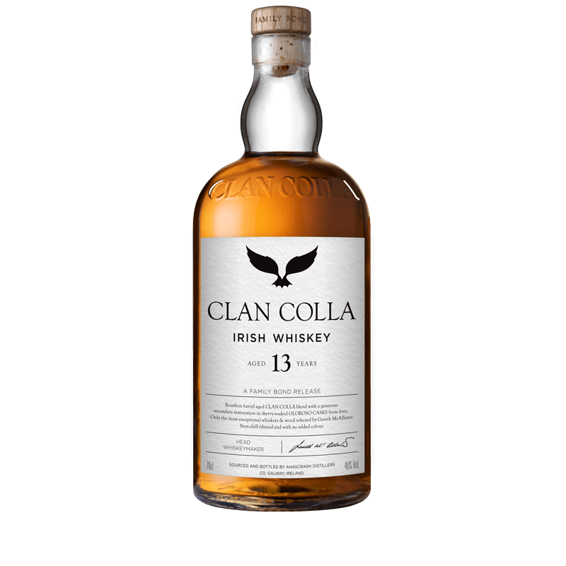 Clan Colla Irish Whiskey Blend 13 years, Oloroso & Bourbon Cask ...